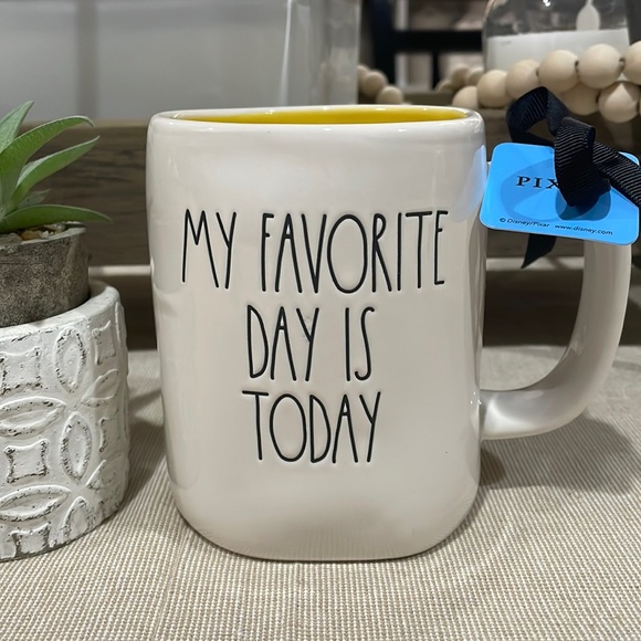 Rae Dunn | Other | Rae Dunn Pixar My Favourite Day Is Today Double ...